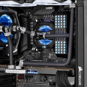 CORSAIR, Hydro X Series, XT Hardline, Satin Black, 12mm, Tubing