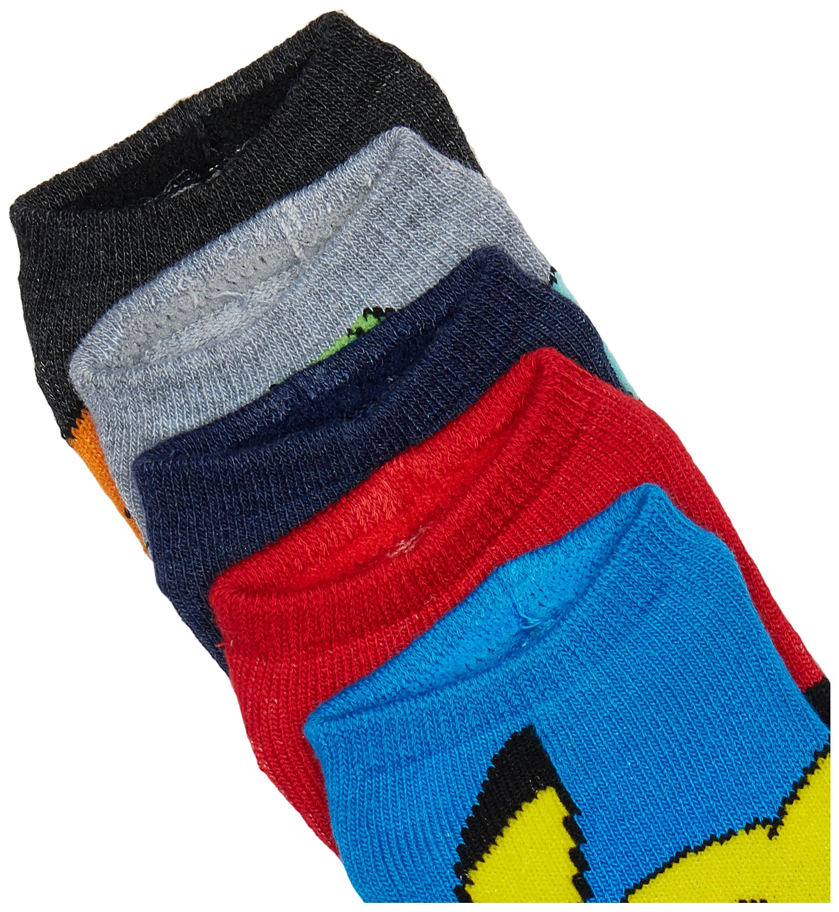 Pokemon Boys 5 Pack No Show Socks