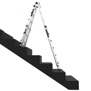 Little Giant Ladders, Epic, M26, 26 ft, Multi-Position Ladder, Aluminum, Type 1A, 300 lbs weight rating, (16826-818)