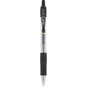 Pilot, G2 Premium Gel Roller Pens, Extra Fine Point 0.5 mm, Pack of 8, Black