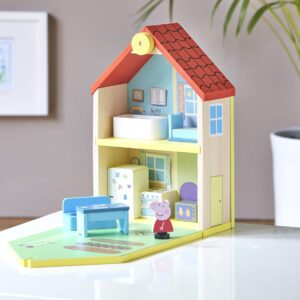 Peppa Pig Wooden Family Home, Sustainable FSC Certified Wooden Toy, Preschool Toy, Imaginative Play, Gift for 2-5 Year Old