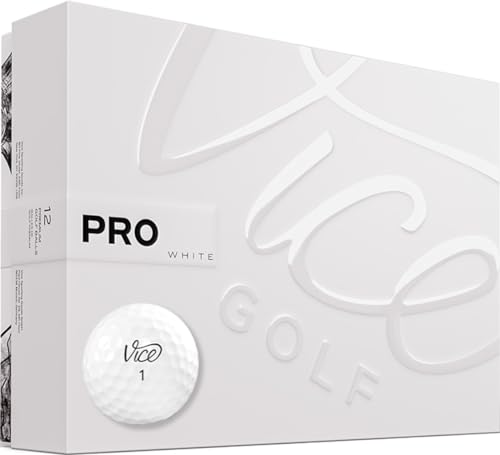 Vice Pro Golf Balls (White)