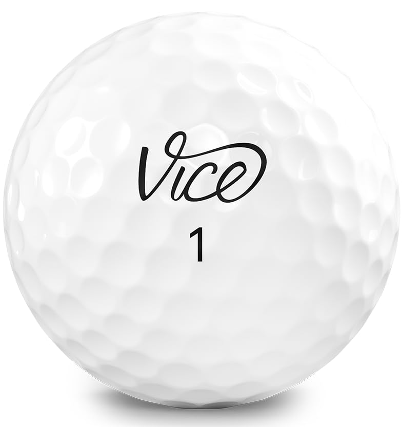 Vice Pro Golf Balls (White)