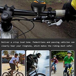 ZSFLZS Bike Bell Aluminum Bicycle Ring Bell, Mini Bike Horn for Kids & Adults