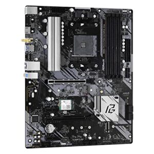 ASRock B550 Phantom Gaming 4 AC Supports 3rd Gen AMD AM4 Ryzen™ / Future AMD Ryzen™ Processors Motherboard