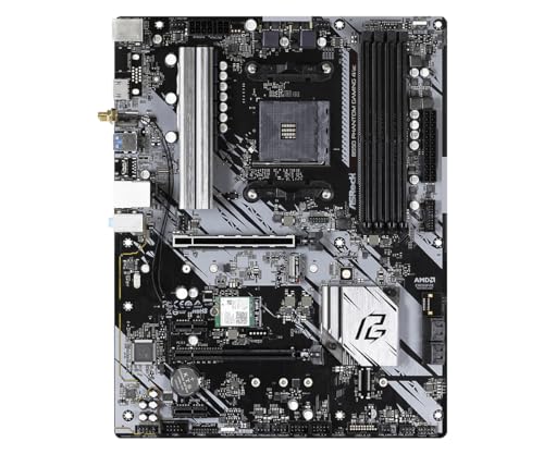 ASRock B550 Phantom Gaming 4 AC Supports 3rd Gen AMD AM4 Ryzen™ / Future AMD Ryzen™ Processors Motherboard