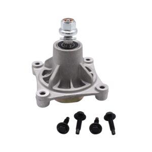 takpart spindle assembly replaces replacement for husqvarna ayp 48" decks 2002 & newer with 4 bolts zerk 174356 532174356