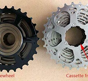 Bike Electric Bicycle 6 Speed Freewheel Thread or Cassette for Mountain e