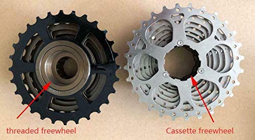 Bike Electric Bicycle 6 Speed Freewheel Thread or Cassette for Mountain e