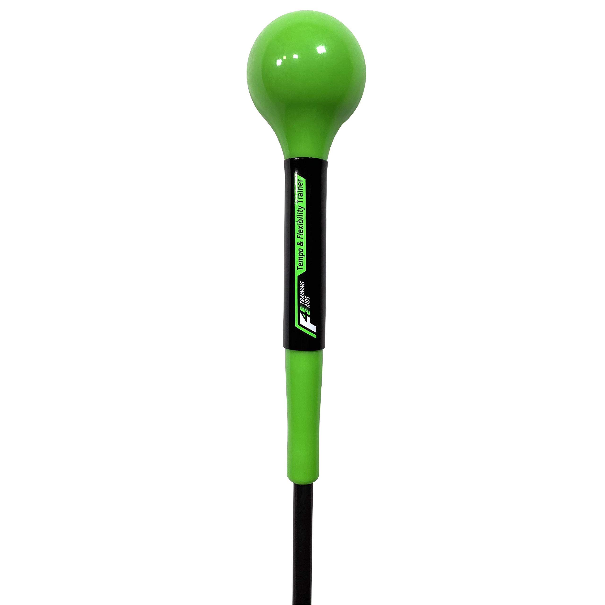 ProActive Sports F4 Tempo & Flexibility Golf Swing Trainer | Warm-Up Stick Training Aid for Improved Strength, Timing, Distance, Flex, and Consistent Swing