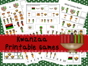 30 printable kwanzaa themed games and activities