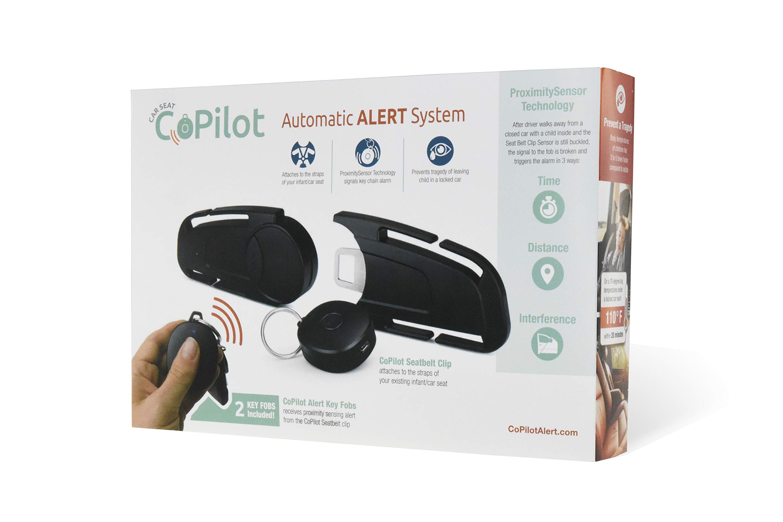 Car Seat CoPilot Automatic Alert System (Backseat Baby Reminder)