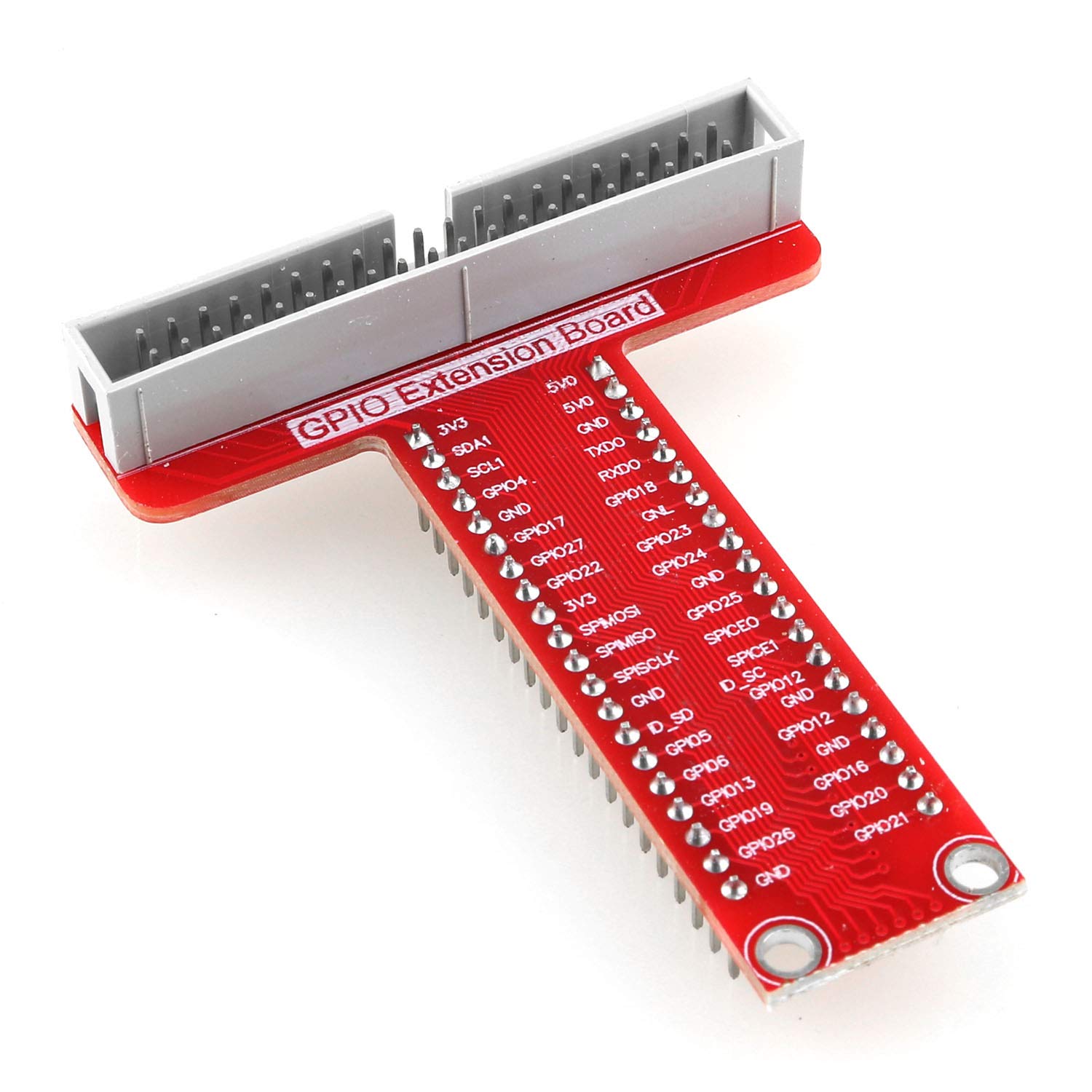 DGZZI RPi GPIO Breakout Expansion Board+ 21cm 40Pin GPIO Flat Ribbon Cable for Raspberry Pi 4B/3B/3B+/2B/1B+