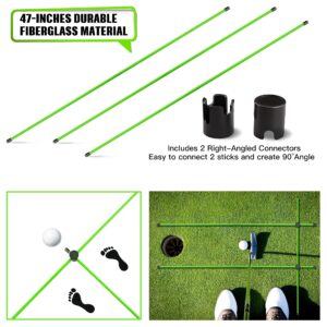 Asyxstar Golf Swing Trainer Aid - Power Flex Golf Swing Training aid for Strength,Balance Speed and Tempo Golf Training Equipment