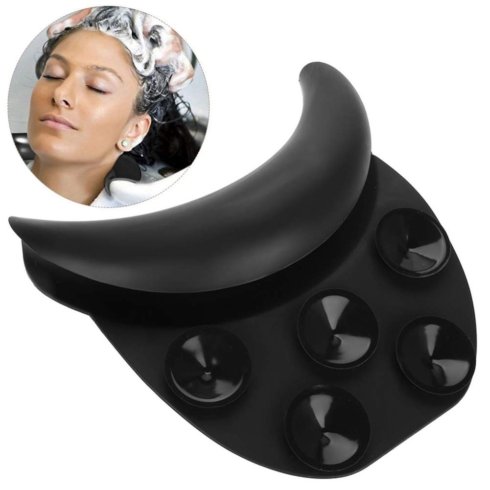 Shampoo Neck Cushion,Salon Spa Silicone Shampoo Bowl Gripper Hair Washing Sink Neck Rest Cushion,good helper for hair salon