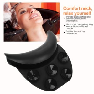 Shampoo Neck Cushion,Salon Spa Silicone Shampoo Bowl Gripper Hair Washing Sink Neck Rest Cushion,good helper for hair salon