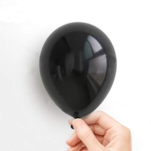 black balloons 5 inch 50pcs latex party balloons graduation helium balloons black birthday balloon