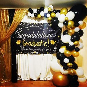 Black Balloons 5 inch 50pcs Latex Party Balloons Graduation Helium Balloons Black Birthday Balloon