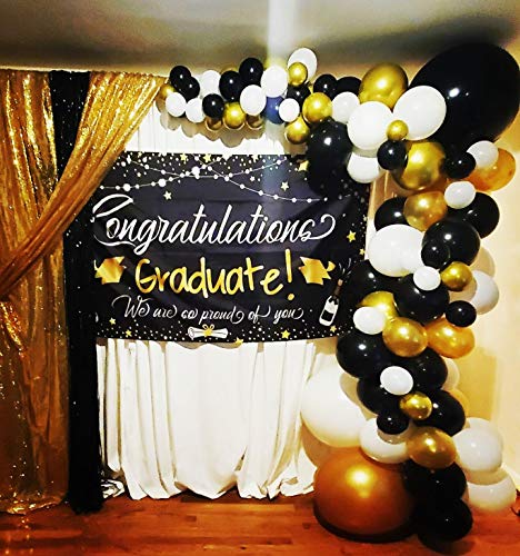 Black Balloons 5 inch 50pcs Latex Party Balloons Graduation Helium Balloons Black Birthday Balloon