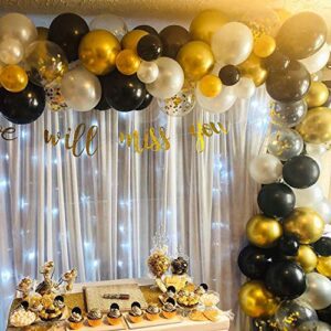 Black Balloons 5 inch 50pcs Latex Party Balloons Graduation Helium Balloons Black Birthday Balloon