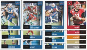 2019, 2020 panini score football buffalo bills 2 team set lot gift pack 29 cards w/drafted rookies