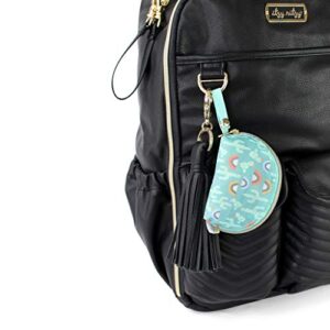 Itzy Ritzy Everything Storage Pouch; Comfortably Holds 2 Pacifiers; Snap Handle Attaches to Diaper Bag, Stroller or Purse; Pouch Can Also Hold Earbuds, Chargers, Change or Disposable Bags; Cactus