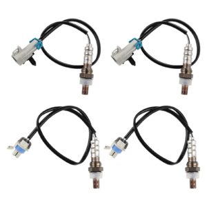 jdmon compatible with o2 sensor oxygen sensor chevrolet gmc cadillac avalanche silverado 1500/tahoe/sierra 1500/yukon upstream& downstream escalade 6.2l replaces 213-4229,12609457,12611165,set of 4