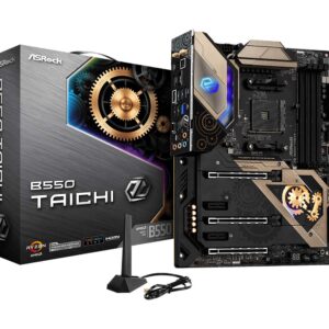 ASRock B550 Taichi Supports 3rd Gen AMD AM4 Ryzen/Future AMD Ryzen Processors Motherboard