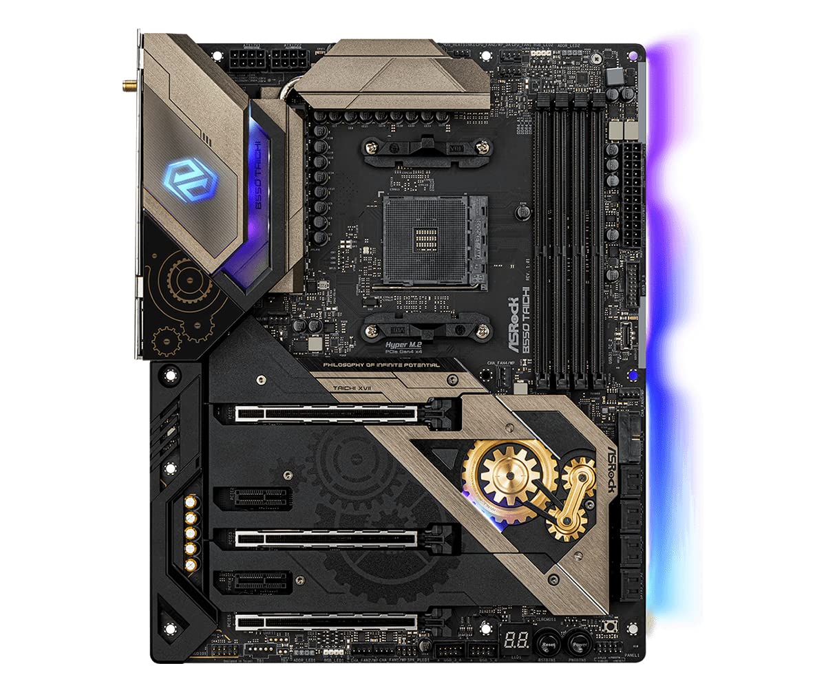 ASRock B550 Taichi Supports 3rd Gen AMD AM4 Ryzen/Future AMD Ryzen Processors Motherboard