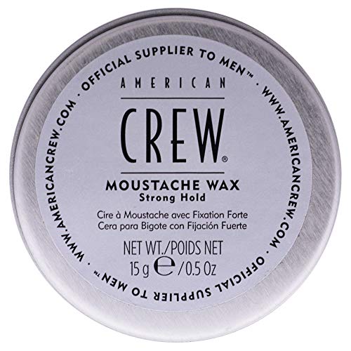 American Crew Men's Mustache Wax, Strong Hold, 0.5 Oz