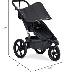 BOB Gear Alterrain Jogging Stroller, Melange Black