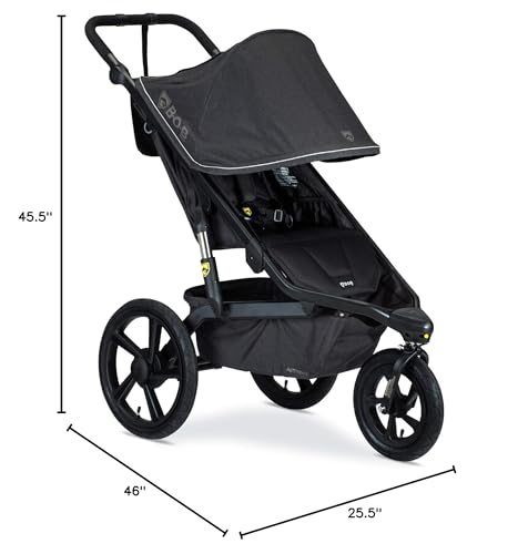 BOB Gear Alterrain Jogging Stroller, Melange Black