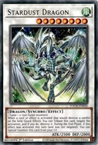 stardust dragon - toch-en050 - rare - 1st edition