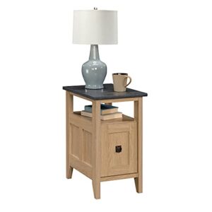 Sauder August Hill Side Table, L: 14.49" x W: 20.95" x H: 24.76", Dover Oak Finish