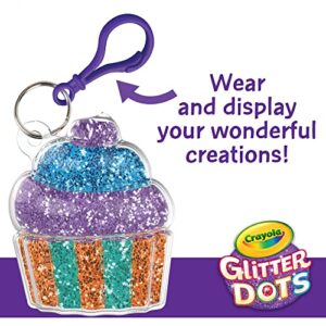 Crayola Glitter Dots Sparkle Charms, Kids Jewelry Crafts, Gift for Girls & Boys, Ages 5, 6, 7, 8