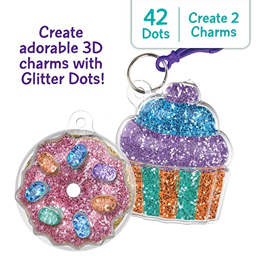 Crayola Glitter Dots Sparkle Charms, Kids Jewelry Crafts, Gift for Girls & Boys, Ages 5, 6, 7, 8