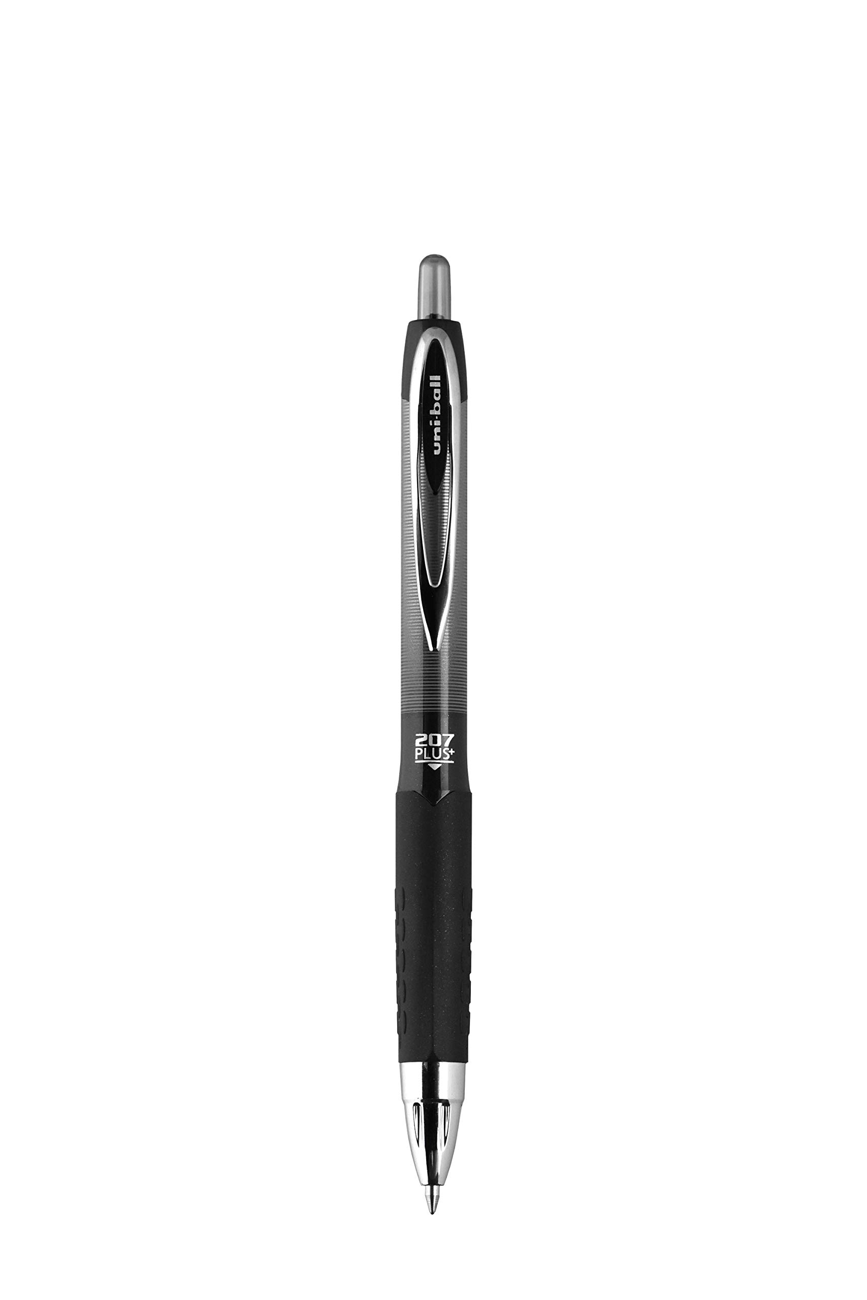 Uniball Signo 207+ Gel Pen 4 Pack, 0.7mm Medium Black Pens, Gel Ink Pens | Office Supplies Sold by Uniball are Pens, Ballpoint Pen, Colored Pens, Gel Pens, Fine Point, Smooth Writing Pens