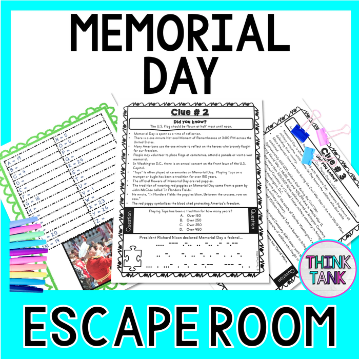 Memorial Day Escape Room