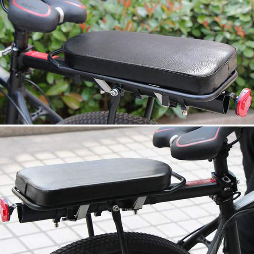 Bicycle Rear Seat Cushion Set, Kid Child Carrier Mountain Bike Rear Shelf Thickened Saddle