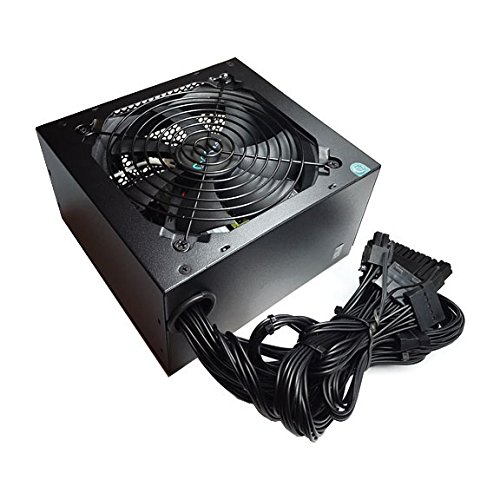 Apevia CAPTAIN550 ATX Power Supply with All Black Cables