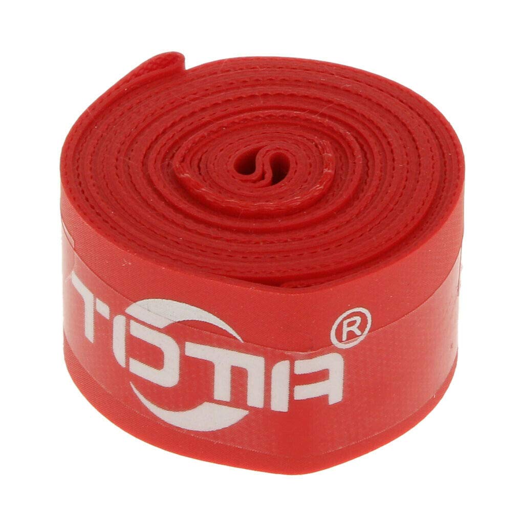 Bike 20mm Durable Nylon Wheel Rim Tape Rim Protector for 20inch Bicycles Red