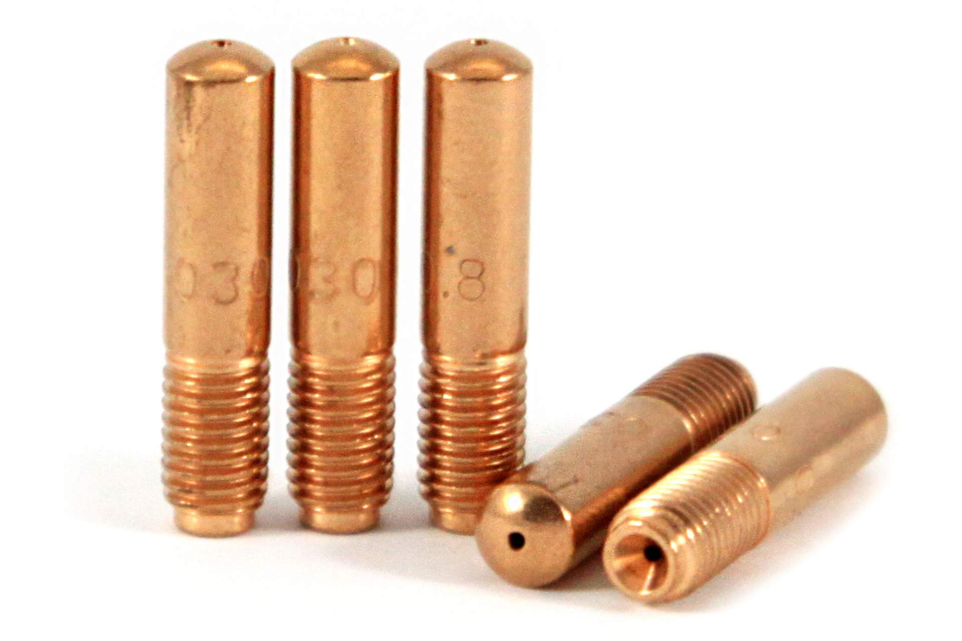 Contact Tips .030 Miller #000067 style. 5 Pack