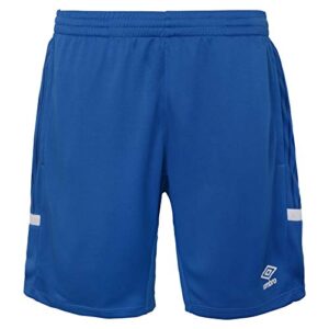 umbro legacy short, royal, adult large