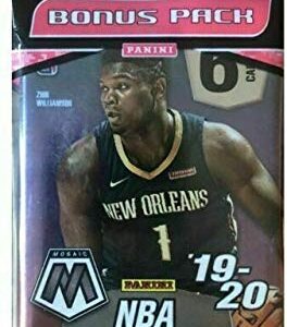 2019/20 Panini Mosaic NBA Basketball CELLO pack (15 cards/pk)