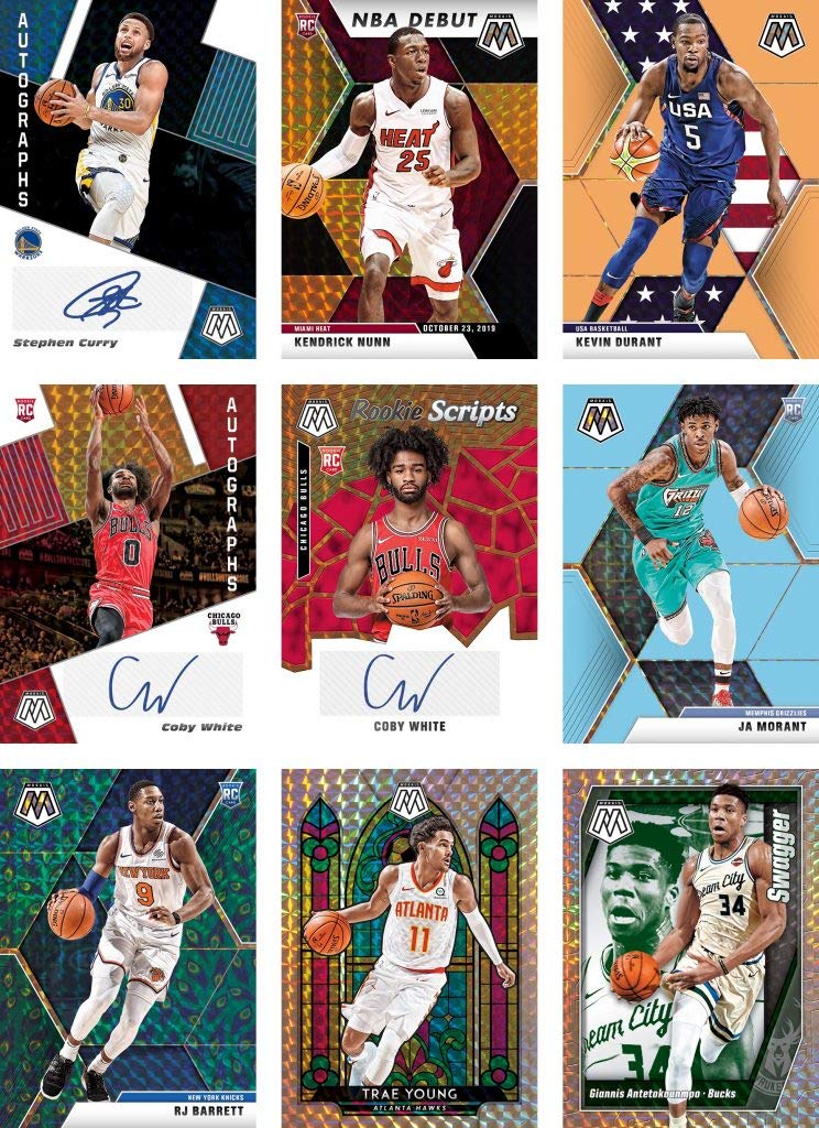 2019/20 Panini Mosaic NBA Basketball CELLO pack (15 cards/pk)