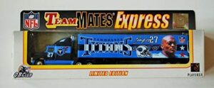 2000 nfl team mates express 1:80 scale diecast tractor trailer - eddie george tennessee titans