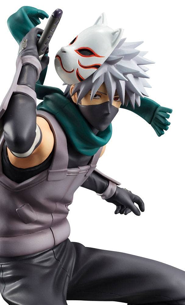 Megahouse G.E.M. Naruto Hatake Kakashi Ver. Anbu [Repeat], Multicolor