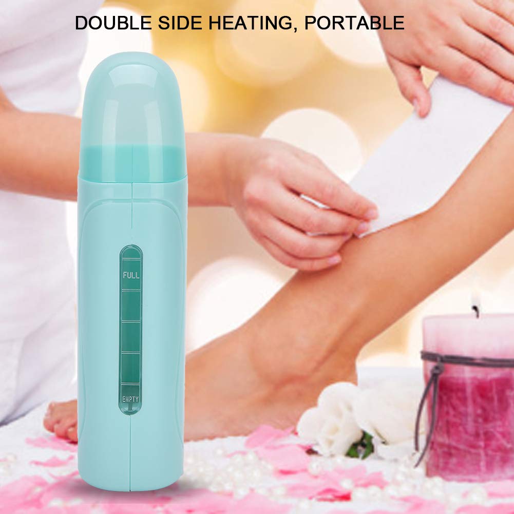 wax heater,Portable Wax Warmer for Hair Removal, 40W Depilatory Wax Heater Roller Wax Heater Hand Foot Elbow Arm Leg Armpit Waxing Hair Removal Machine for Salon and Household Use (US Plug)