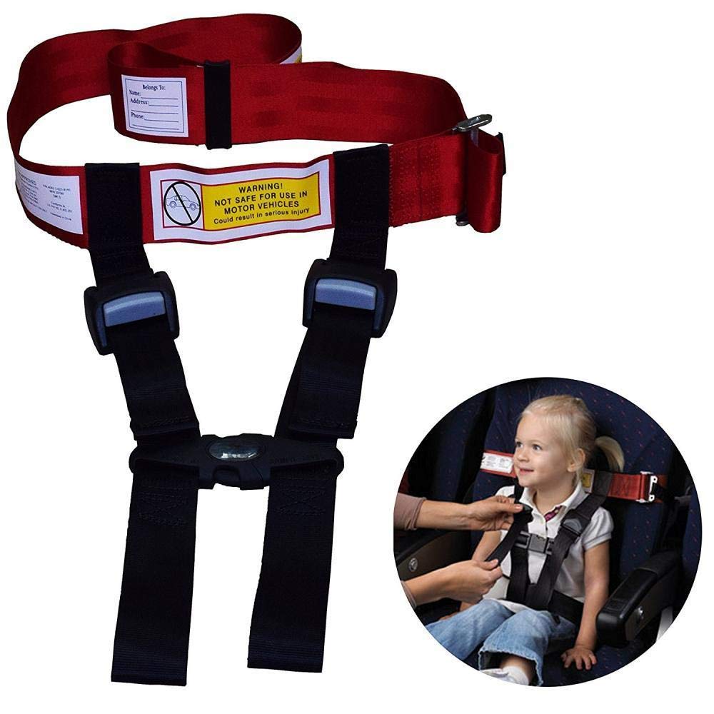 Newroutes Child Airplane Safety Travel Harness - The Safety Restraint System Will Protect Your Child from Dangerous. - Airplane Kid Travel Accessories for Aviation Travel Use…