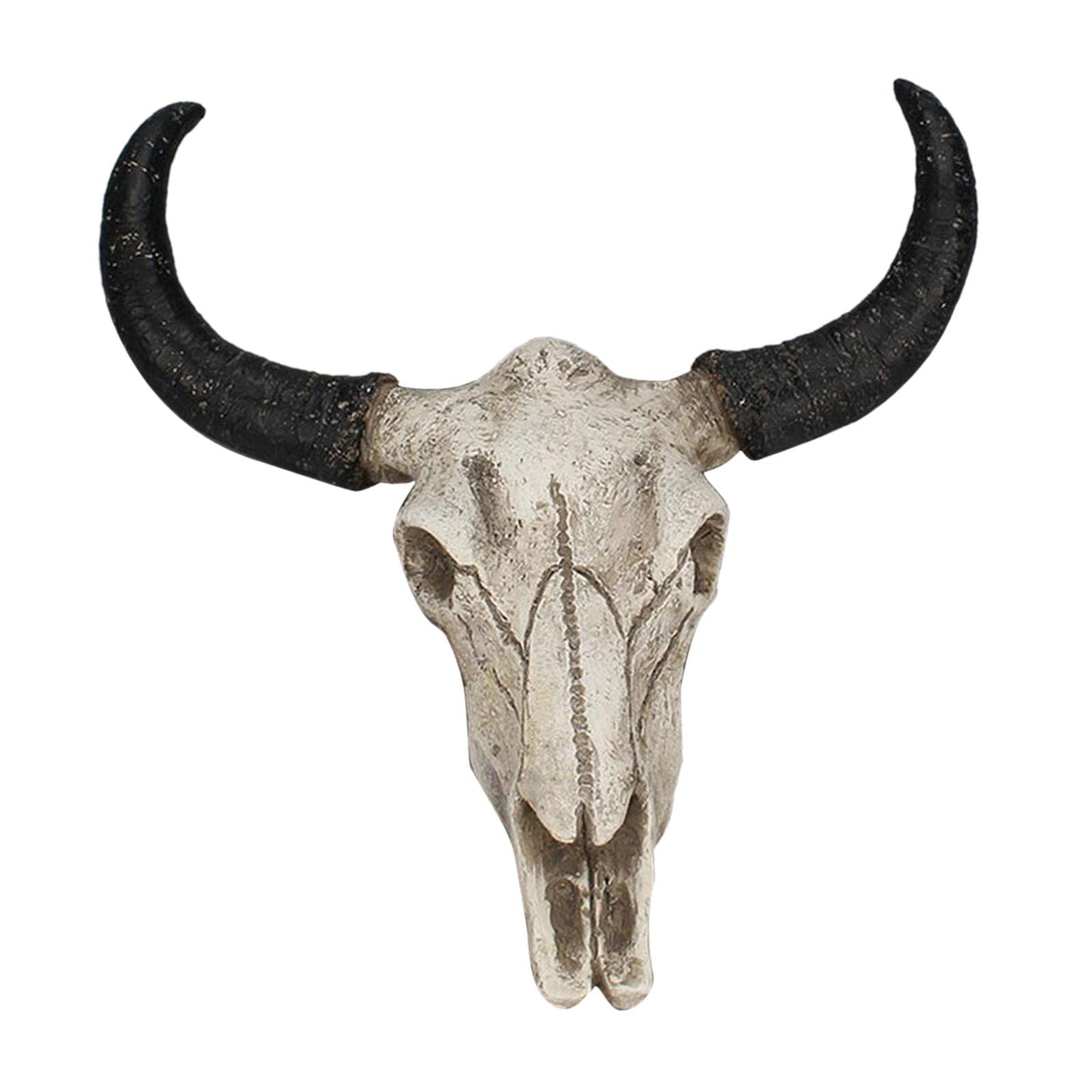 Gazechimp Sculpture Wall Hanging Decor- Bull Head